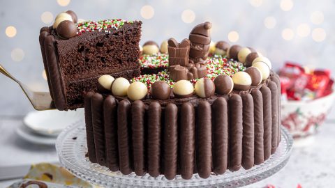 Christmas Chocolate Cake Recipe